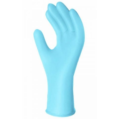 Ronco Octopus Grip, Orange Nitrile Examination Glove (6 mil) - Romical