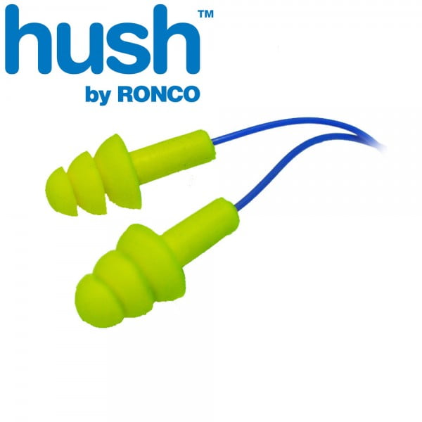 HUSH™ 50-23 Earplug Reusable NRR 25 - Romical