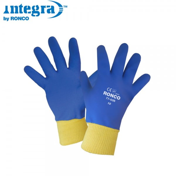 INTEGRA™ Foam PVC Dipped Glove With Cotton Interlock Liner - Romical